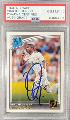 Collectable Card Signed By Vinicius Jr. - CharityStars