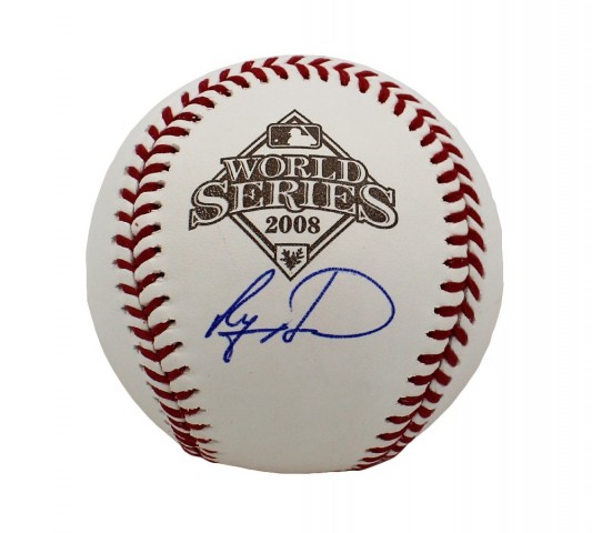 Ryan Howard Signed Philadelphia Phillies Official 2008 World Series ...