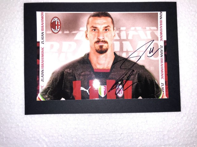 Zlatan Ibrahimovic Signed Photograph - CharityStars