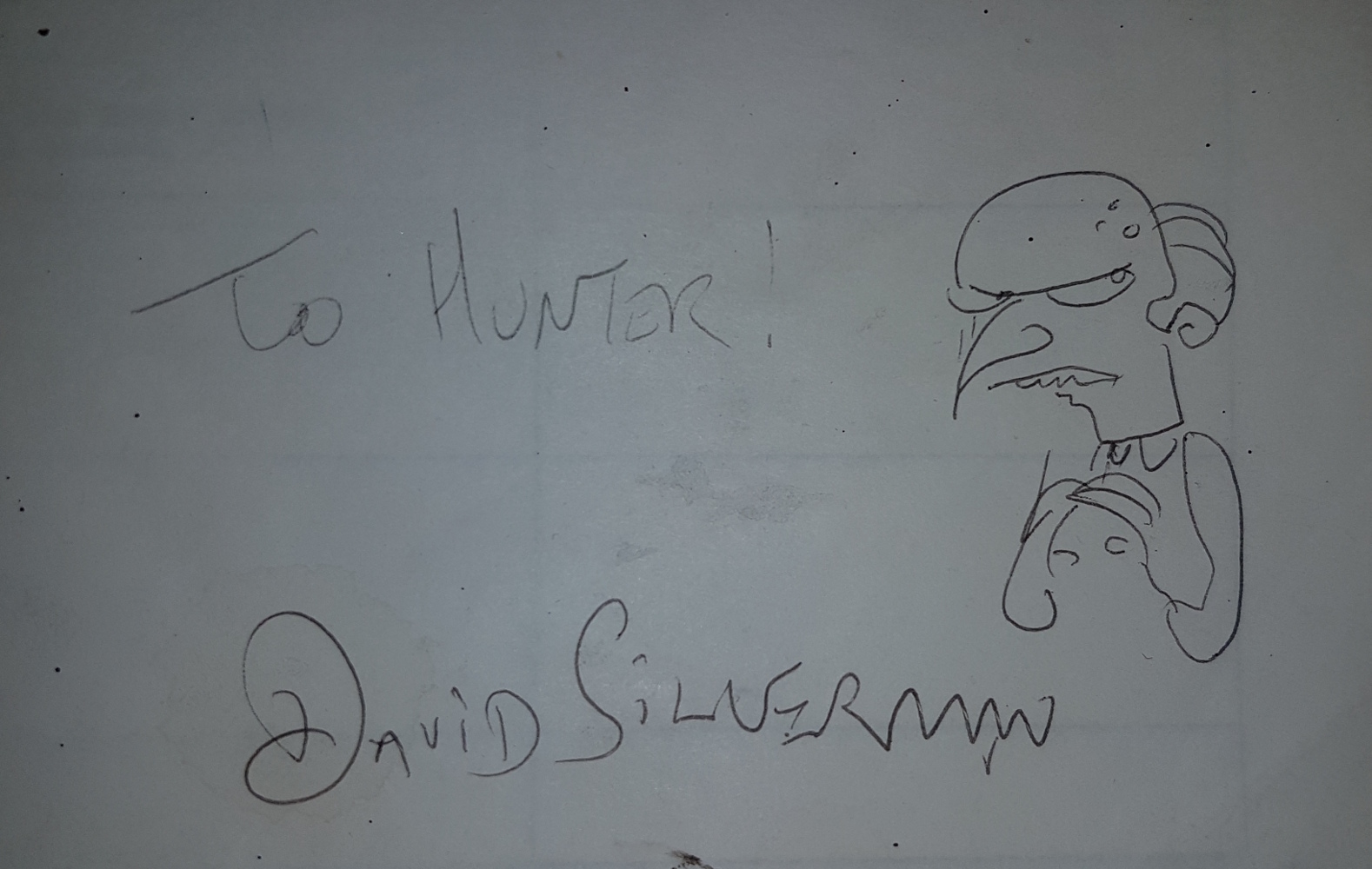 Simpson -Storyboard originale "Guai da un trilione di dollari ...