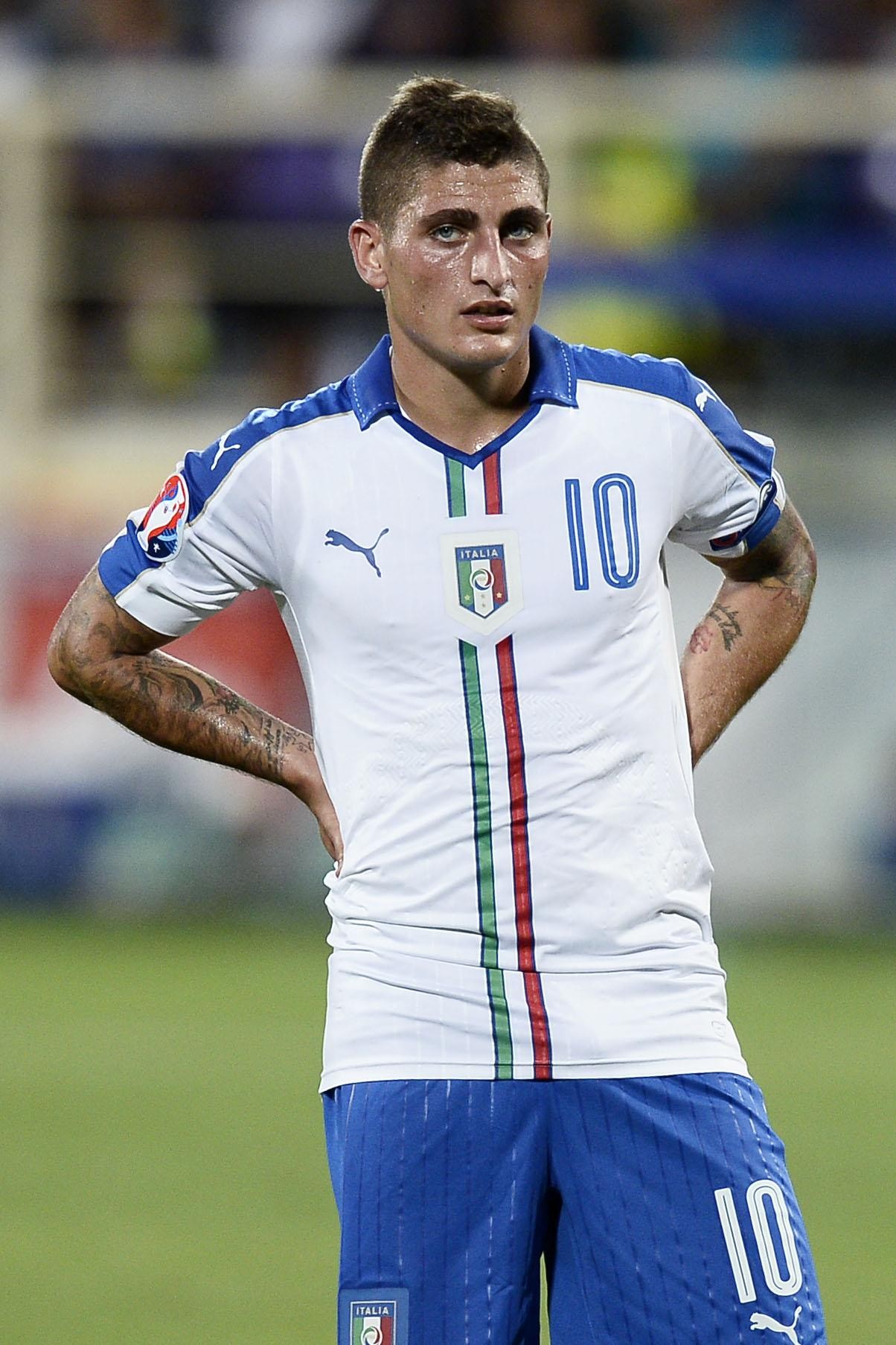 Maglia ufficiale Verratti Italia, 2016 - CharityStars